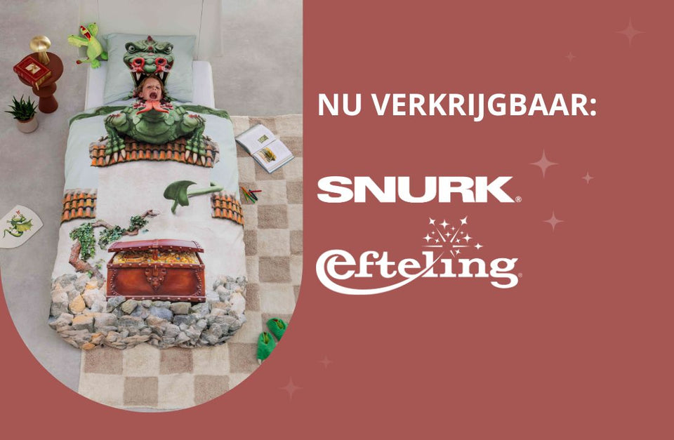 Kinderbeddengoed - dekbedovertrekken van biologisch katoen | SNURK